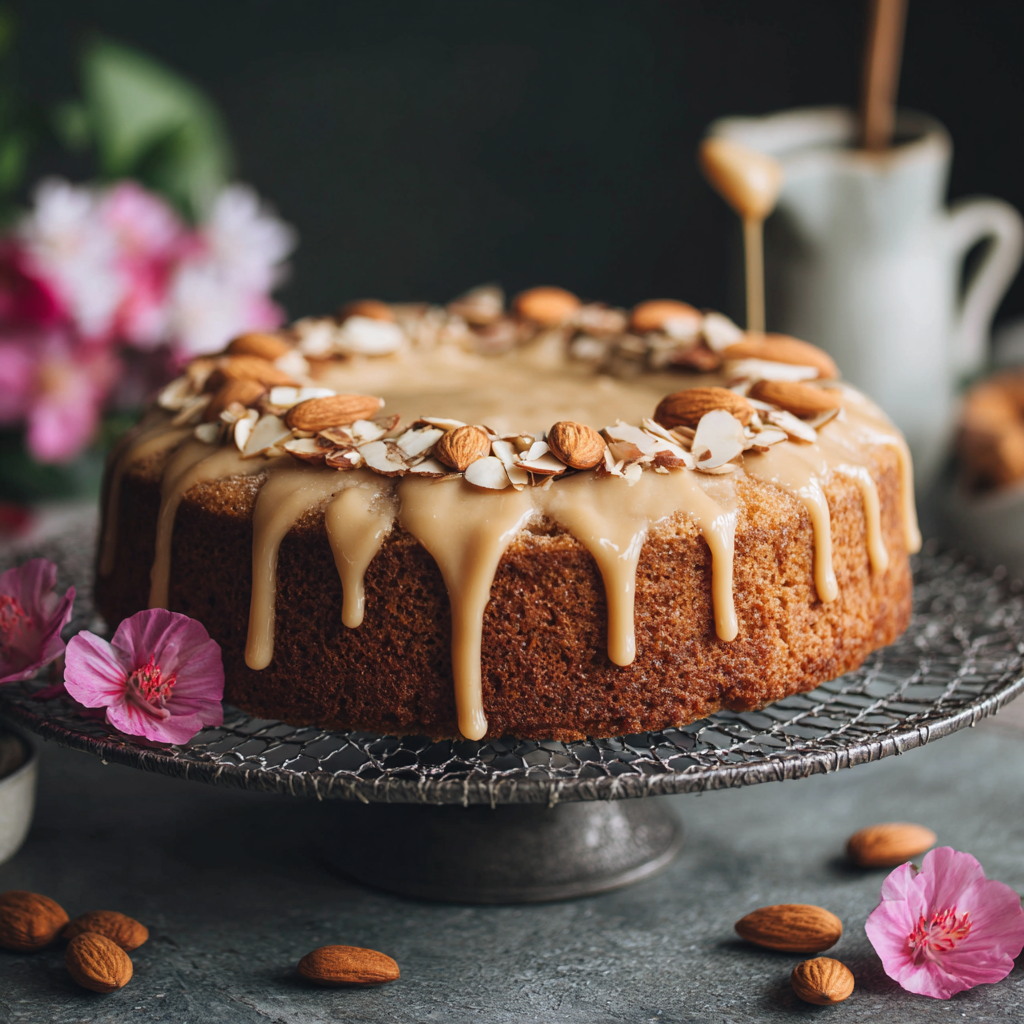 Almond Butter Cake Recipe - oohdish