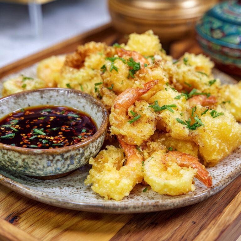 Air Fryer Frozen Shrimp Tempura - oohdish