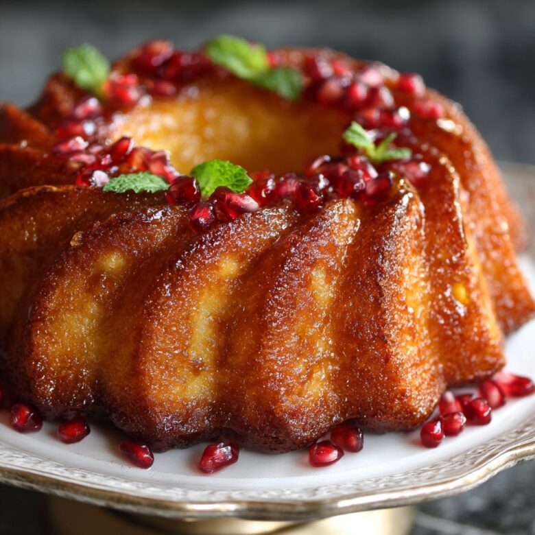 Baba au Rum Cake Recipe For Christmas - oohdish