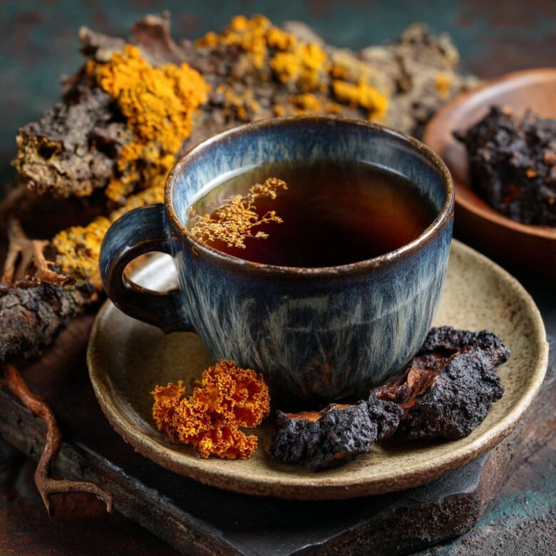 How to make Chaga mushroom tea Recipe - oohdish